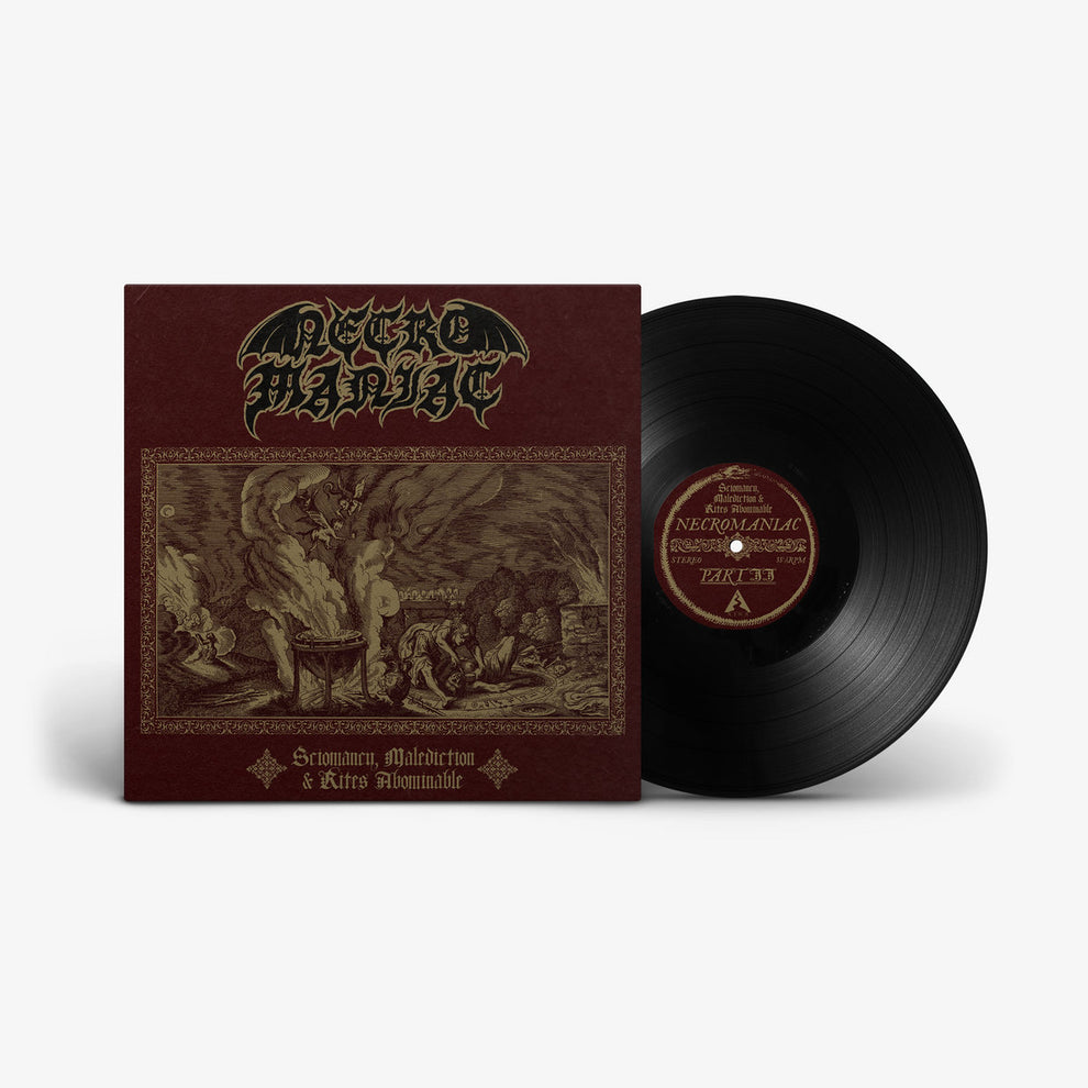Necromaniac - Sciomancy, Malediction & Rites Abominable LP REISSUE ...